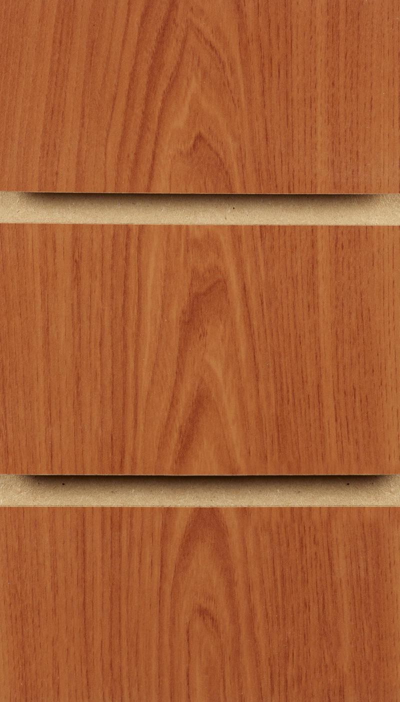 Cherry Slatwall Slat Slot Board Wall Panel 4ft x 4ft